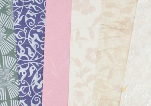 Japanese Kinds Of Tissue Papers