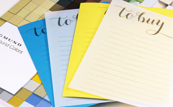 4 Free Printable Cards & Note Cards | LCI Paper