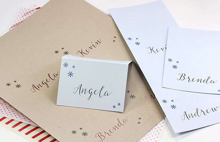 Easy-Print Perforated Cards for the Holidays - LCI Paper