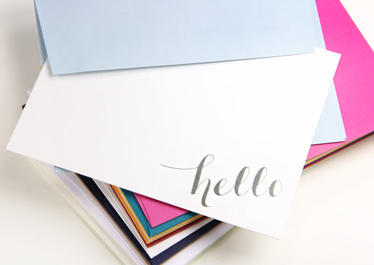 4 Free Printable Cards & Note Cards - LCI Paper