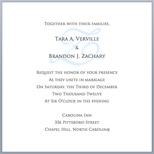 How To Print A Monogram On Your Wedding Invitation - LCI Paper