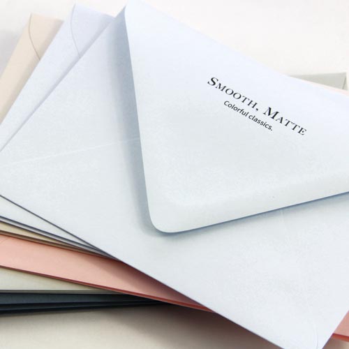 Popular Wedding Envelope Finishes, Formats & Flap Styles - LCI Paper