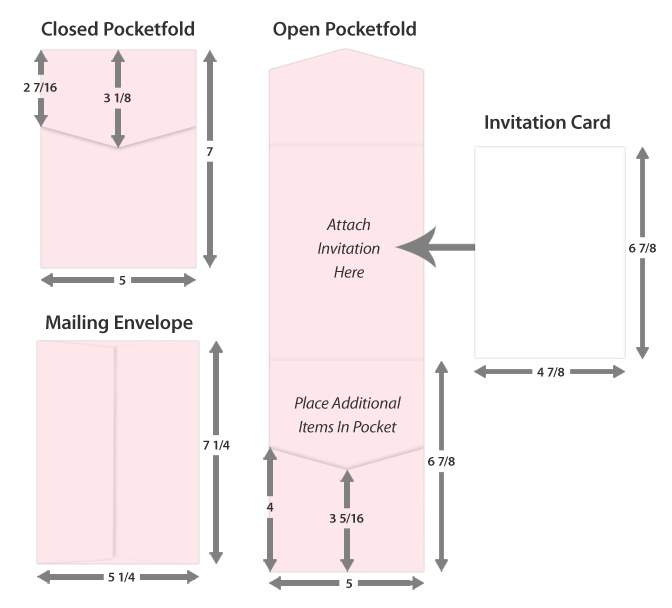 Dimensions Wedding Invitations