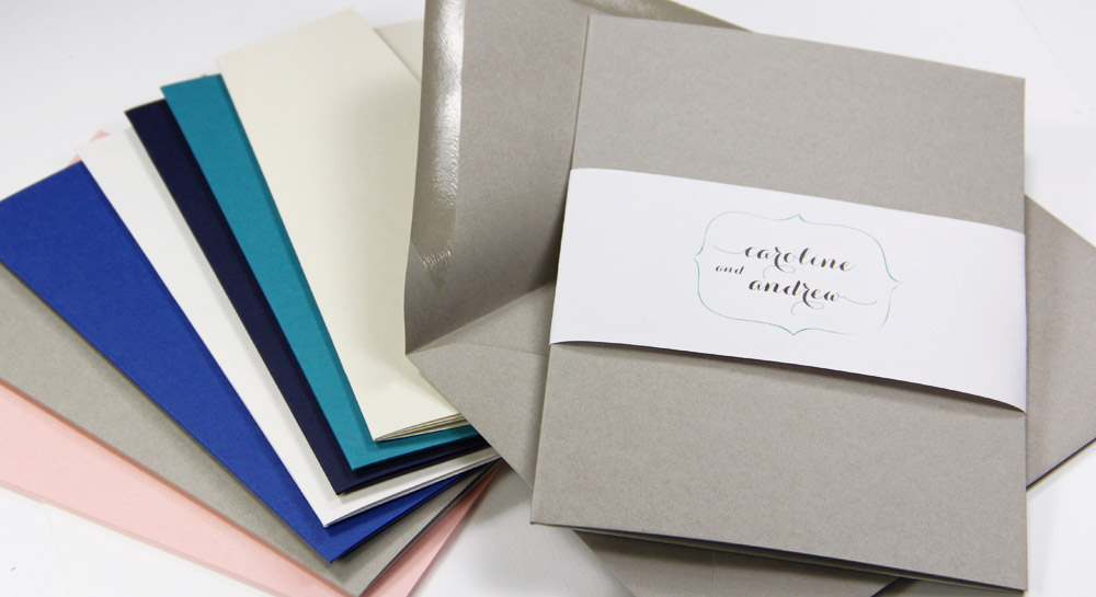 Just In - Invitation Pockets in Top New Colors! - LCI Paper