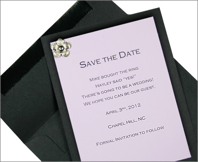 Examples Of Back Of Save The Date Cards Save The Date Cards Make