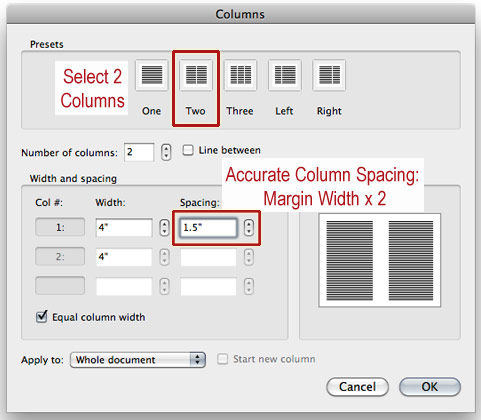 Printing 2-Up Vellum Overlays With Microsoft Word - LCI Paper