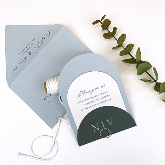 Circular Invitations Ideas