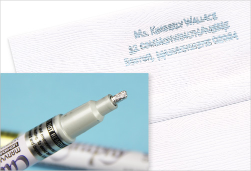 Best Pen for Writing on Textured Wood Grain Envelopes - LCI Paper