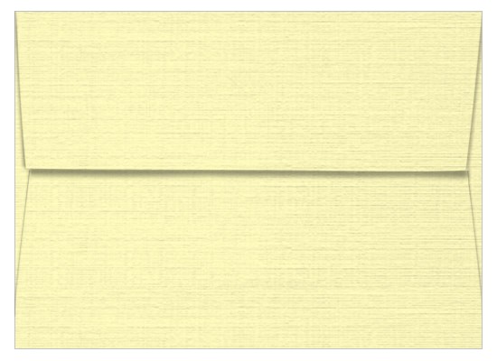 Baronial Ivory Envelopes - A7 Classic Linen 5 1/4 x 7 1/4 Straight Flap ...