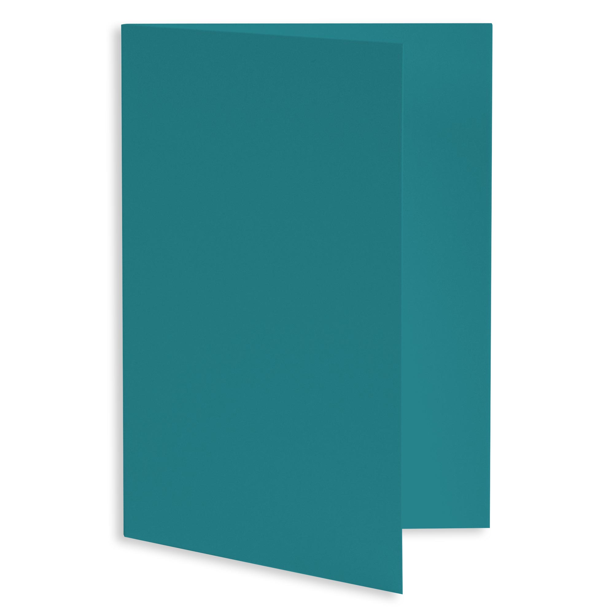Aqua Blue Folded Card - A1 Gmund Colors Matt 3 1/2 x 4 7/8 111C - LCI Paper